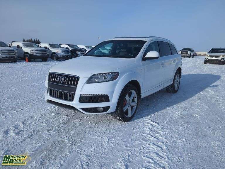 2012 Audi Q7 Prestige AWD 3rd Row SUV - Michener Allen Auctioneering Ltd