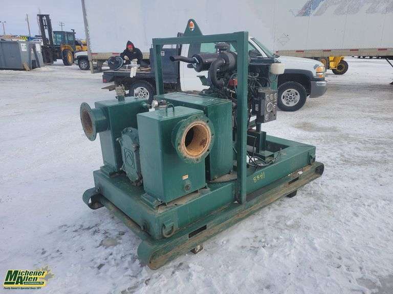 2014 Skid Mounted PPSI 8RP441 Rotary Wellpoint 8" Pump with Yanmar ...