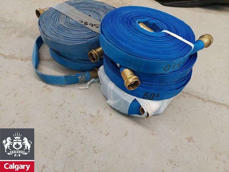 8 - 50' Forestry Hoses - Michener Allen Auctioneering Ltd