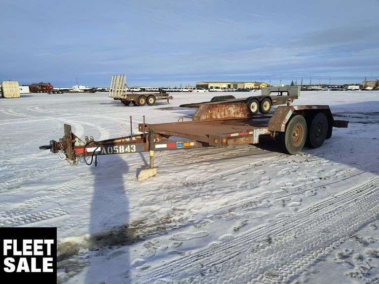 1981 T/A 14ft Car Trailer - Michener Allen Auctioneering Ltd