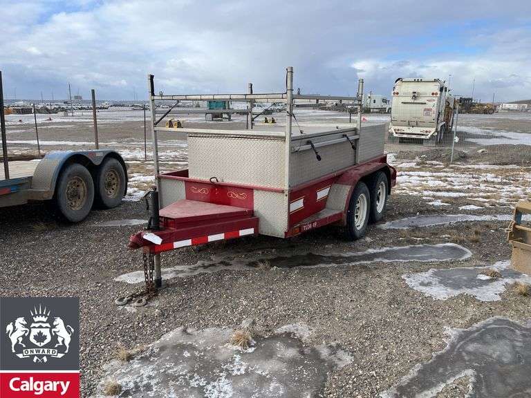 1989 Cabri Fire Suport Trailer T/A 10 Landscape Trailer - Michener ...