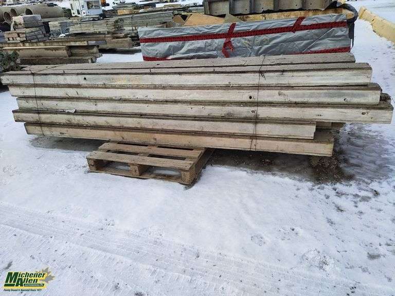 Pallet of Shoring Fillers - Michener Allen Auctioneering Ltd