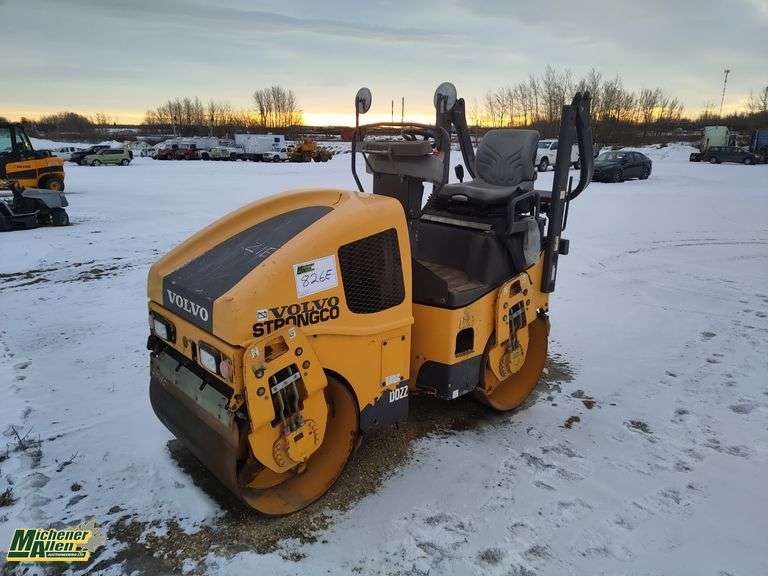 Non-Operable 2010 Volvo DD22 Smooth Drum Compactor - Michener Allen ...