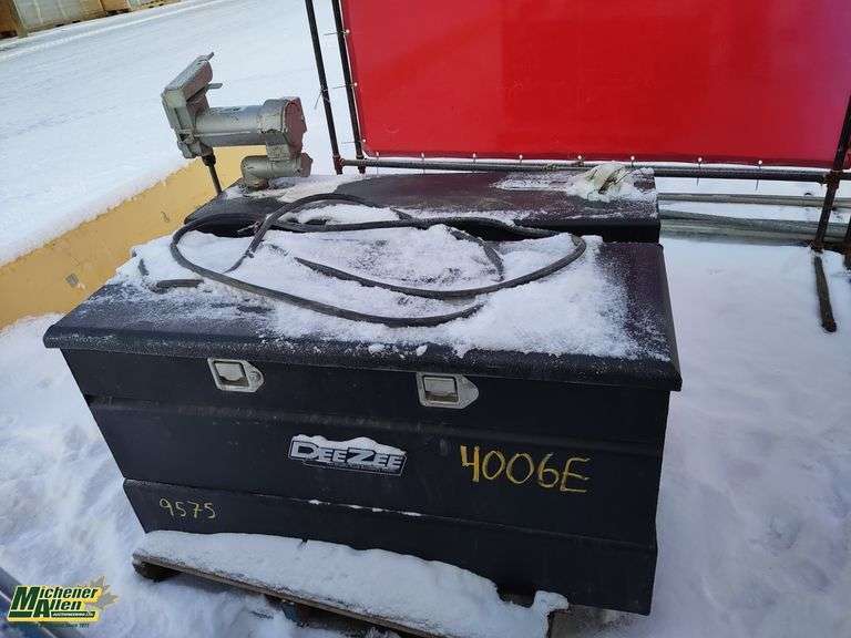 Combination Truck Fuel Transfer Vault Toolbox with Pump - Michener ...