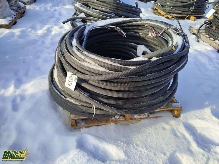 Pallet with 3 Conductor 2 AWG Aluminum Armoured Tech Cable - Michener ...
