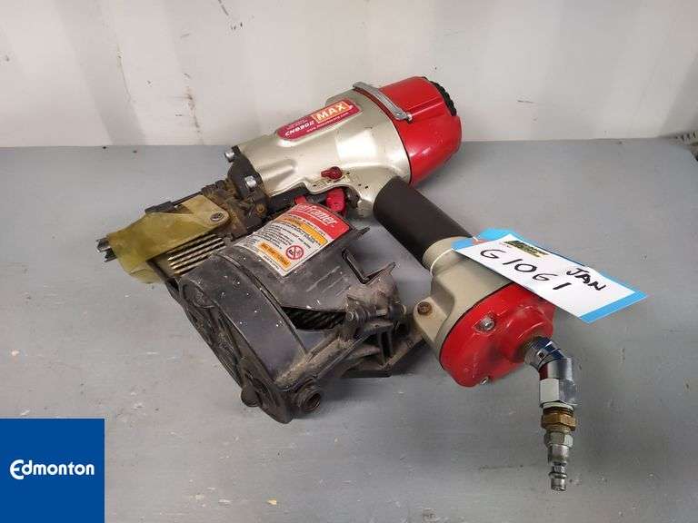 Max CN890 Pneumatic Framing Nailer - Qty 1 - Michener Allen ...