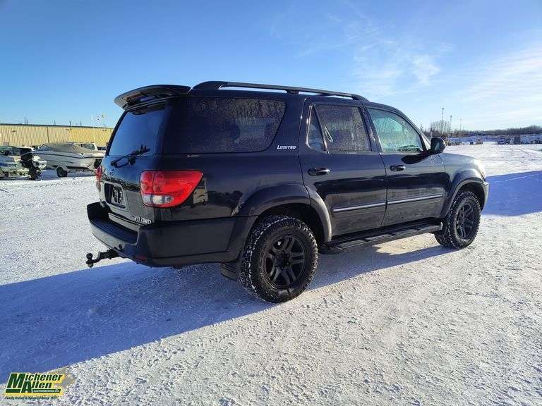2006 Toyota Sequoia 4x4 Limited 3rd Row SUV w.Extra Tires - Michener ...