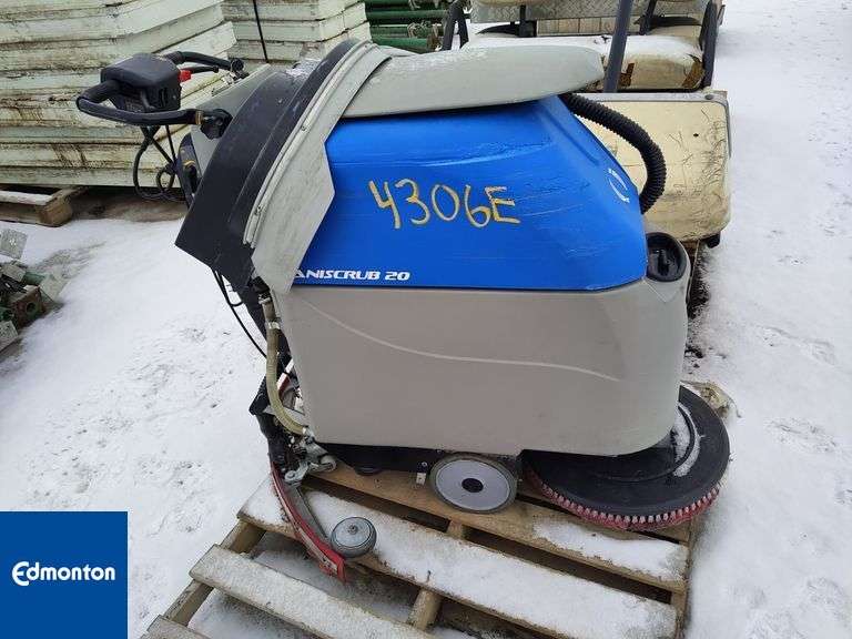 Non-Operable SaniScrub 20 Auto Floor Scrubber Machine - Michener Allen ...