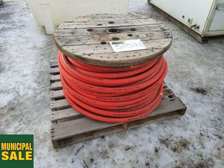 Spool of Vactor SP16 Sewer Cleaning Hose - Michener Allen Auctioneering Ltd