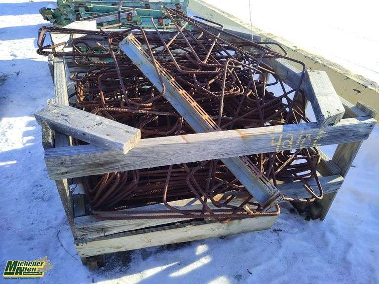 Pallet of Rebar Stirrups - Michener Allen Auctioneering Ltd
