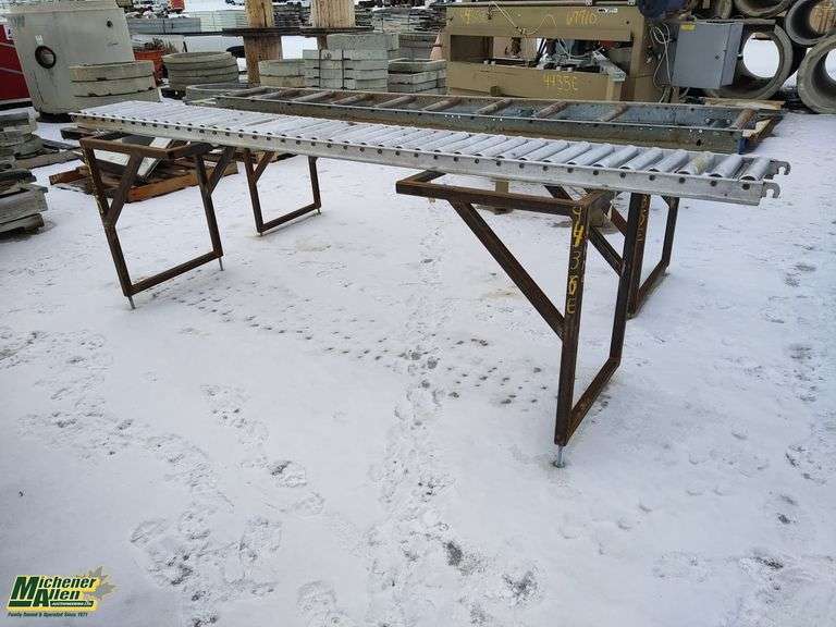 2 Roller Tables - Michener Allen Auctioneering Ltd