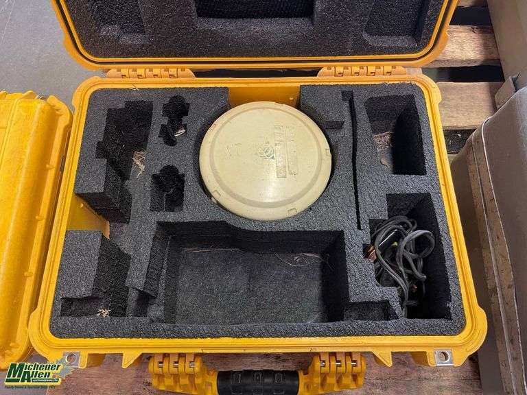 Case with Trimble R6 GPS Receiver- Surveying Equipment - Michener Allen ...