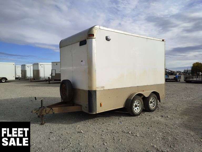 2013 Vintage Trailers VC712T T/A 12ft Enclosed Trailer - Michener Allen ...
