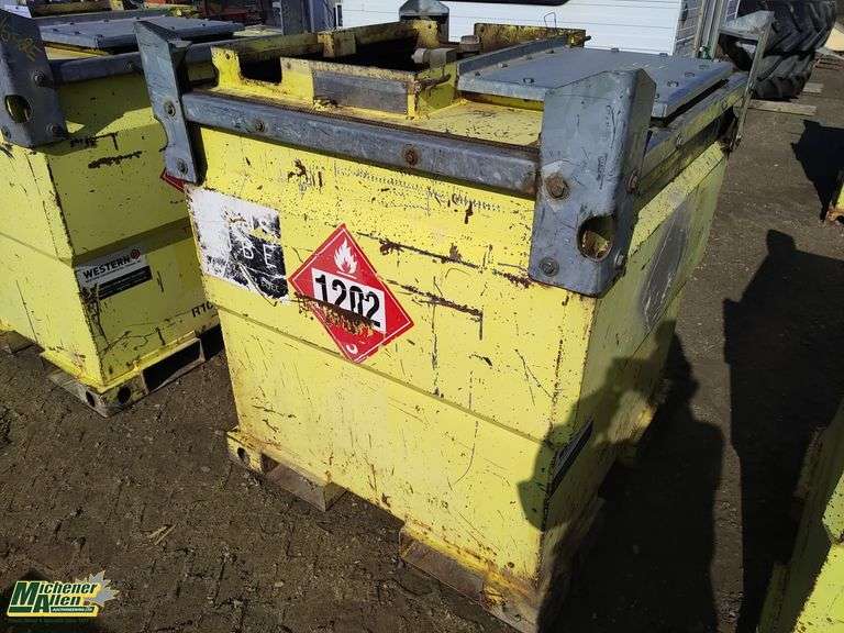 Trans Cube For Diesel Fuel 1000L - Michener Allen Auctioneering Ltd