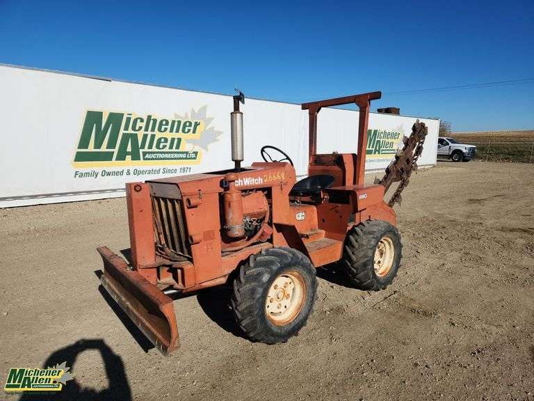 Ditch Witch R40A Trencher - Michener Allen Auctioneering Ltd