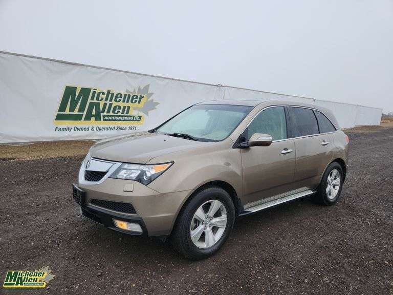 2010 Acura MDX SH AWD 3rd Row SUV w.2nd Set Wheels - Michener Allen ...