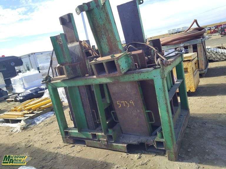 Rack with Jack and Slide Skids - Michener Allen Auctioneering Ltd
