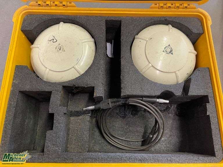 Case with Trimble R8 GPS Receivers- Surveying Equipment - Michener ...