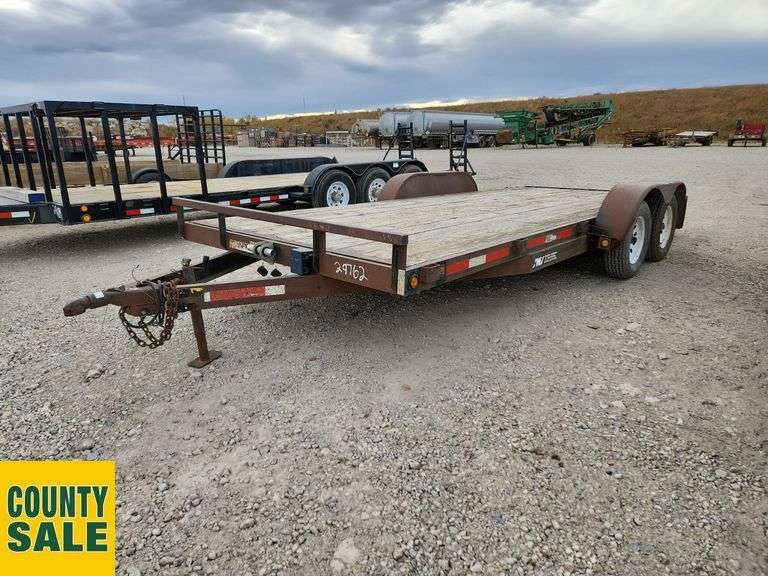 2008 SWS Trailers CH 18235 T/A 18ft Car Trailer - Michener Allen ...