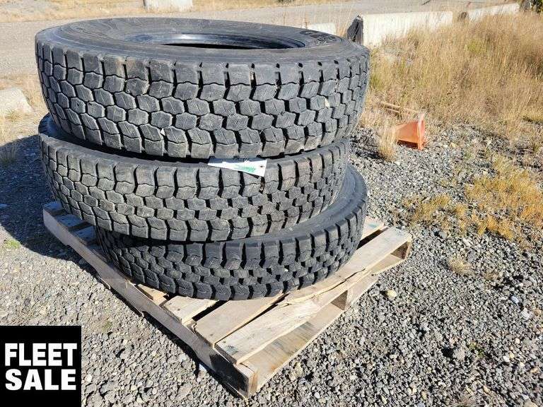 3x Goodyear 11R 225 - Michener Allen Auctioneering Ltd