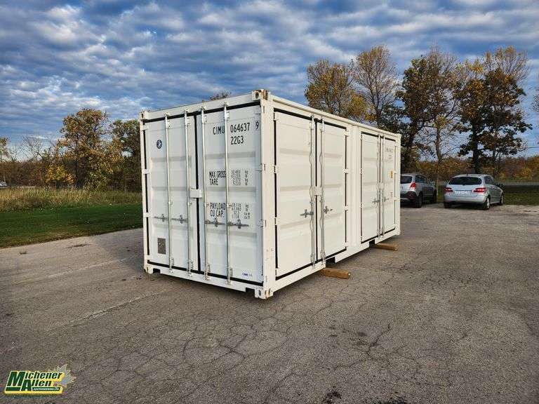 20' High Cube 3 Door Single Use Sea Container - Michener Allen ...
