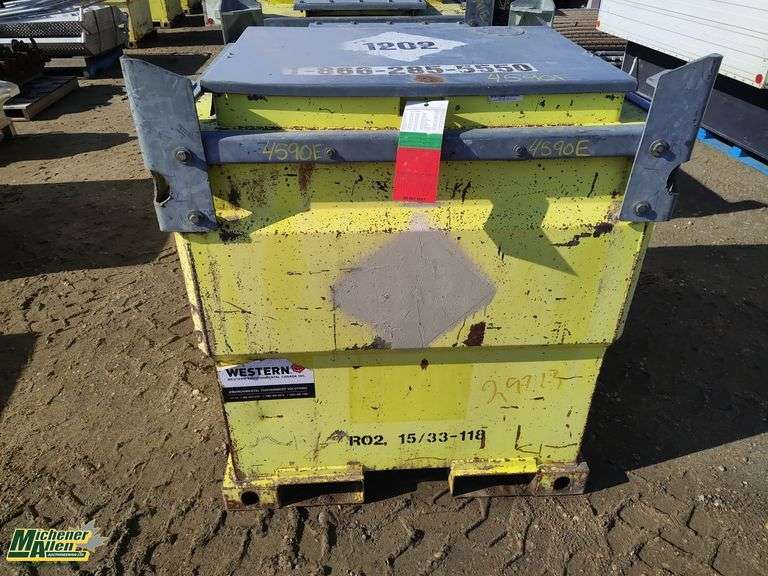 Trans Cube For Diesel Fuel 1000L - Michener Allen Auctioneering Ltd