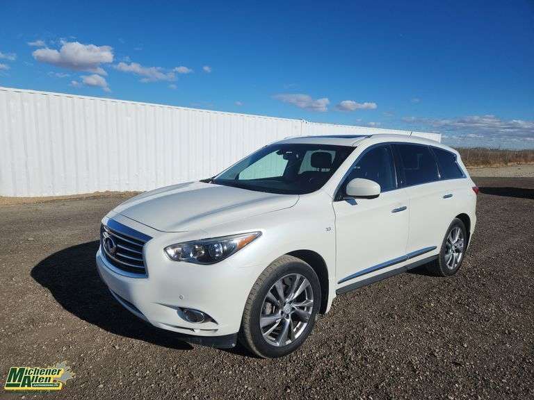2015 Infiniti QX60 AWD 3rd Row V6 SUV - Michener Allen Auctioneering Ltd