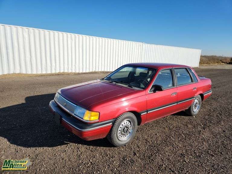 1990 Mercury Topaz - Michener Allen Auctioneering Ltd