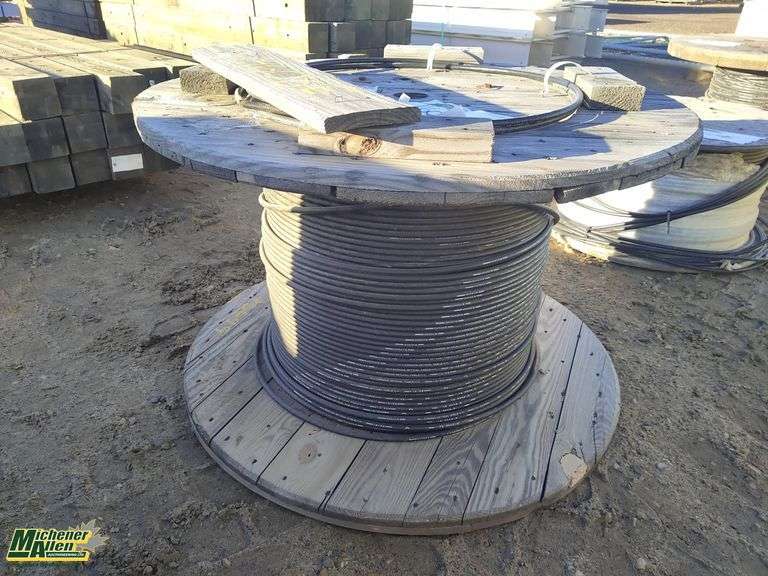 Spool Of Corning Optical Cable - Michener Allen Auctioneering Ltd