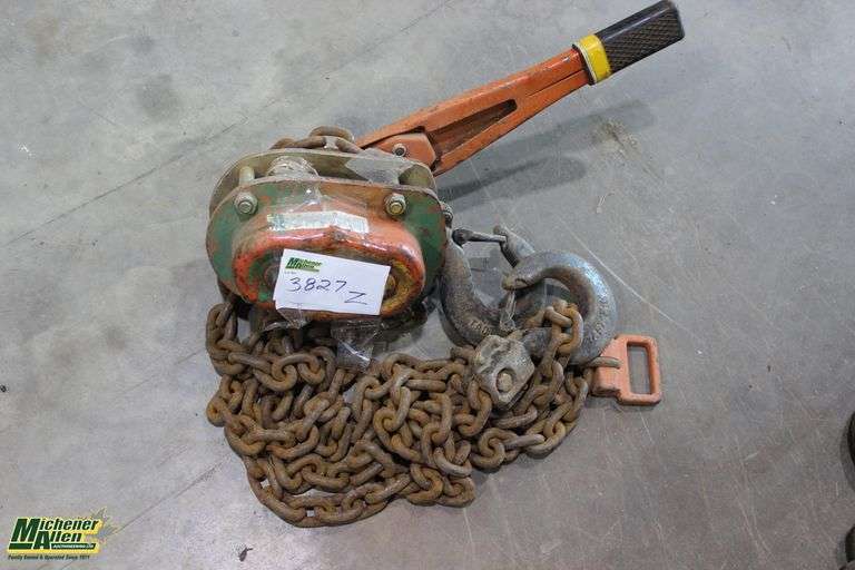 1 CM 3 Ton Chain Hoist - Michener Allen Auctioneering Ltd