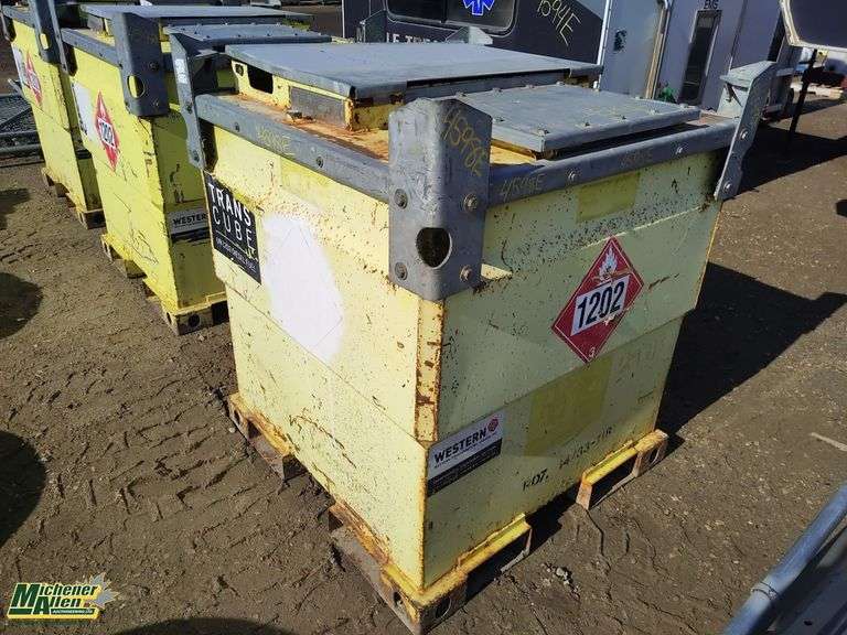 Trans Cube For Diesel Fuel 1000L - Michener Allen Auctioneering Ltd