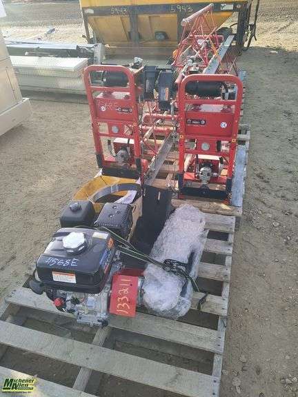 Allen Razorback Engine Driven Concrete Truss Screed - Michener Allen ...