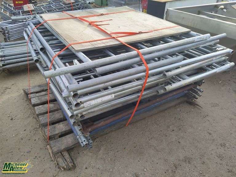 Pallet Of Scaffolding - Michener Allen Auctioneering Ltd