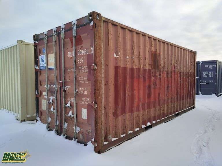 20' 1 Door Multi Use Sea Container - Michener Allen Auctioneering Ltd