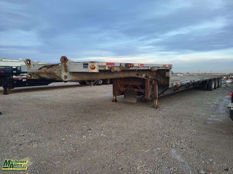 2009 MANAC Trombone TRI/A Step Deck Trailer - Michener Allen ...