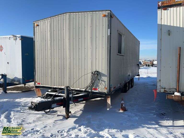 1980 Custom Built 10Ft X 26Ft Job Site / Office Trailer - Michener ...