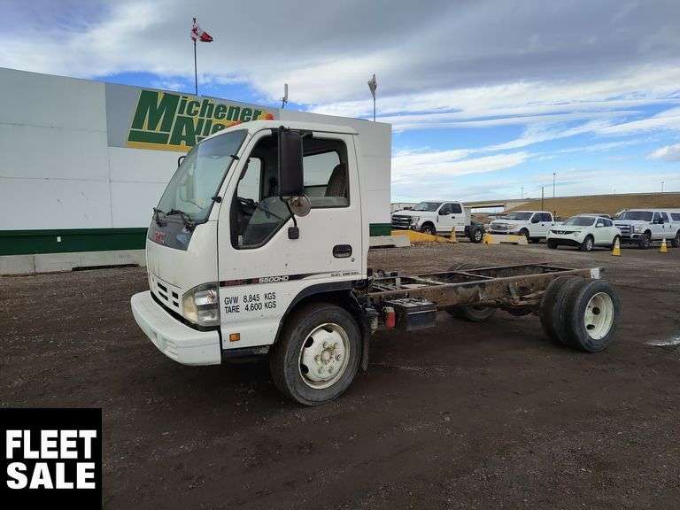 2007 GMC W5500 Dual Rear Wheel Cab & Chassis - Michener Allen ...