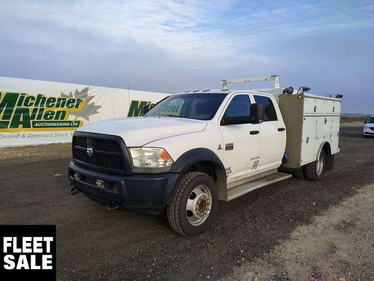 2012 Ram 5500 4X4 S/A Service Truck - Michener Allen Auctioneering Ltd