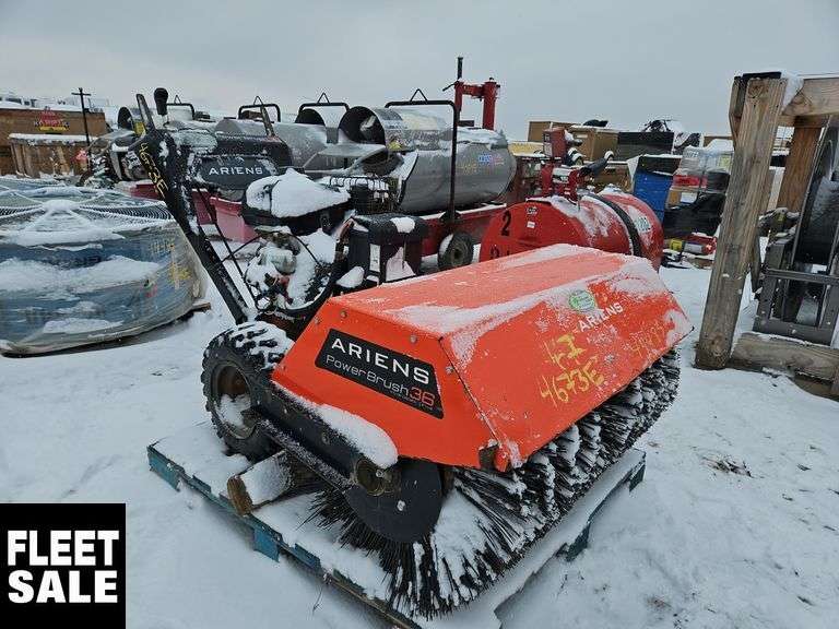 Ariens Power Brush 36 Hydrostatic Drive Sweeper - Michener Allen ...