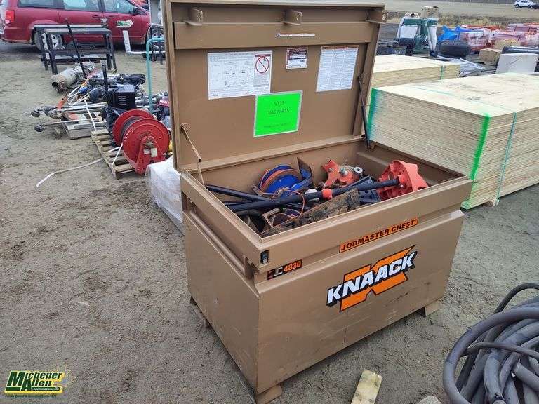 Knaack JobMaster Chest Filled With VAC Parts - Michener Allen ...