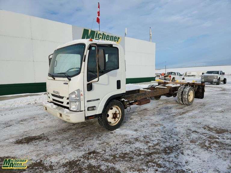 2018 Isuzu NPR S/A Cab & Chassis - Michener Allen Auctioneering Ltd