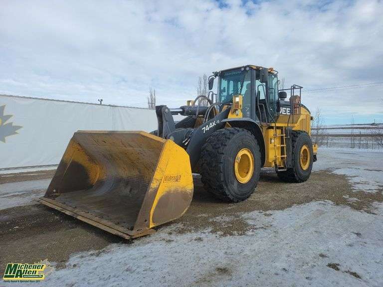 2018 John Deere 744K-II Wheel Loader - Michener Allen Auctioneering Ltd