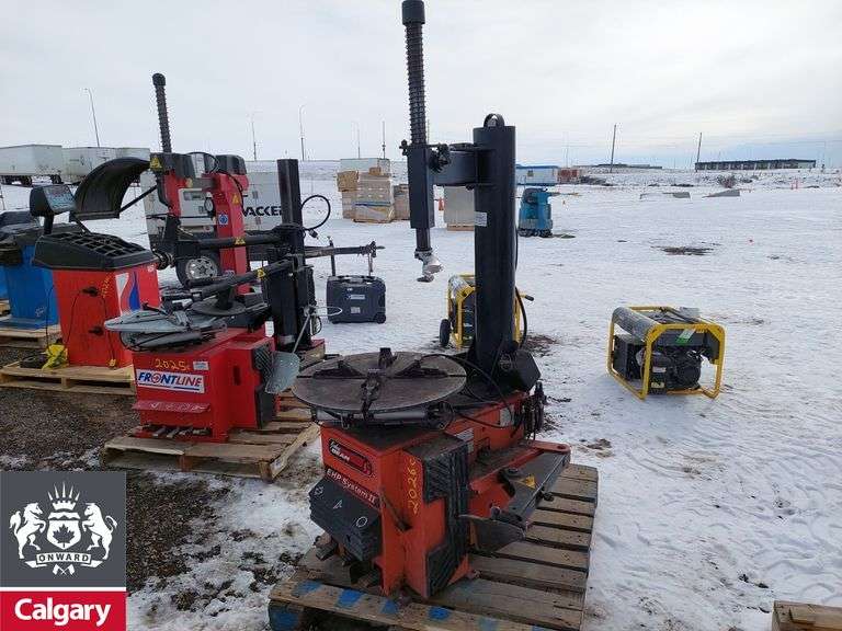 Tire Mounting Machine - Michener Allen Auctioneering Ltd