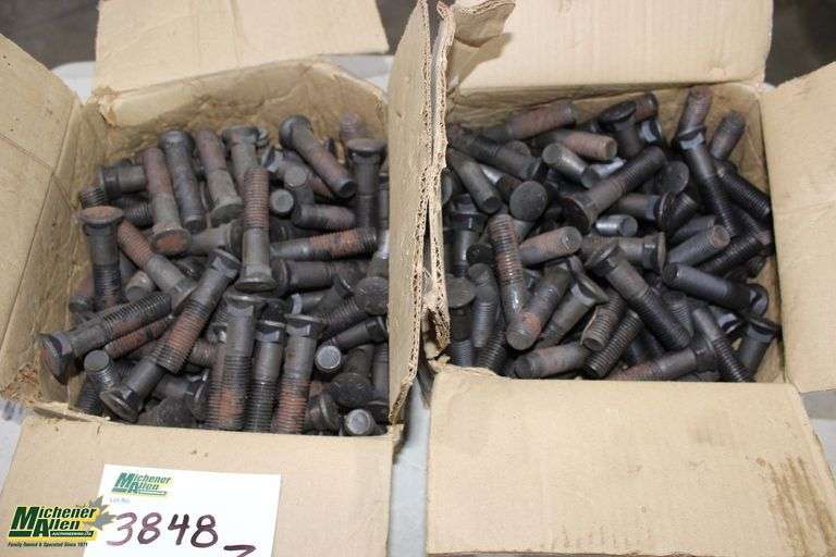2 Boxes of 3/4"x3-1/2" Course Thread Cutting Edge Bolts - Michener ...