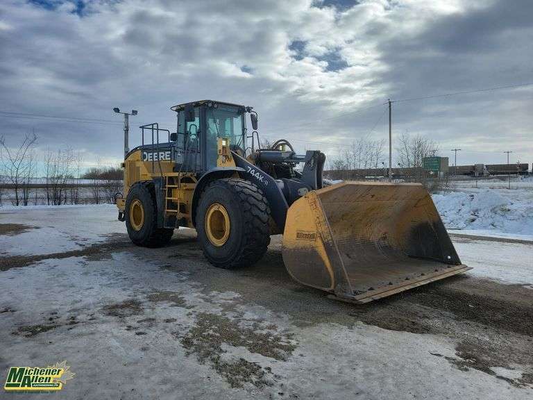 2018 John Deere 744K-II Wheel Loader - Michener Allen Auctioneering Ltd