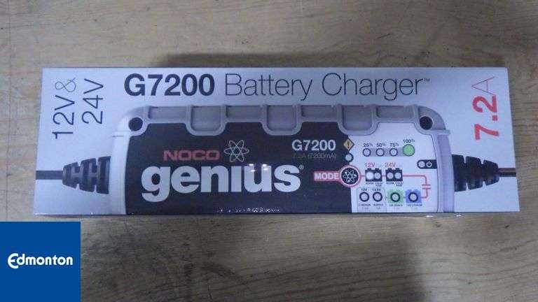 Noco Genius G7200 Battery Charger - Michener Allen Auctioneering Ltd