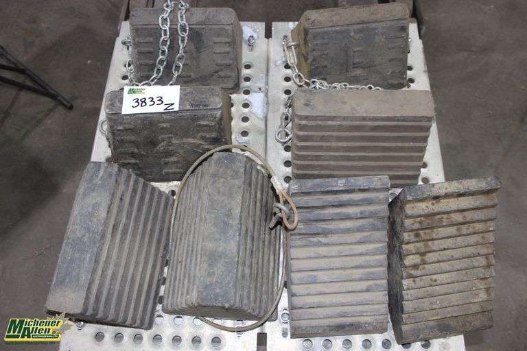 4 Pairs of Chock Blocks - Michener Allen Auctioneering Ltd