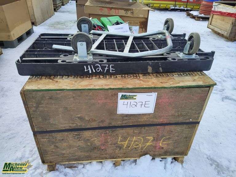 Crate with Stihl Backpack Blower, Aquasol I-Purge, Canvas Tool Bucket ...