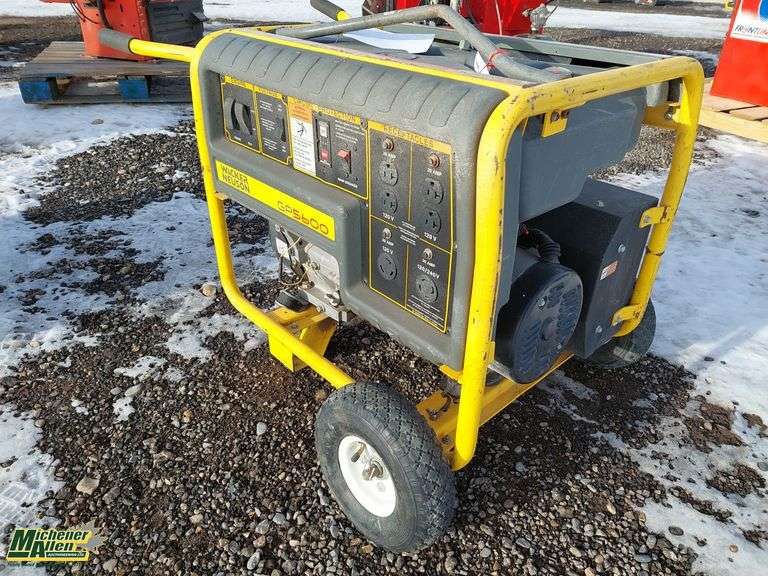 Wacker Neuson GP5600 5600W Generator - Michener Allen Auctioneering Ltd