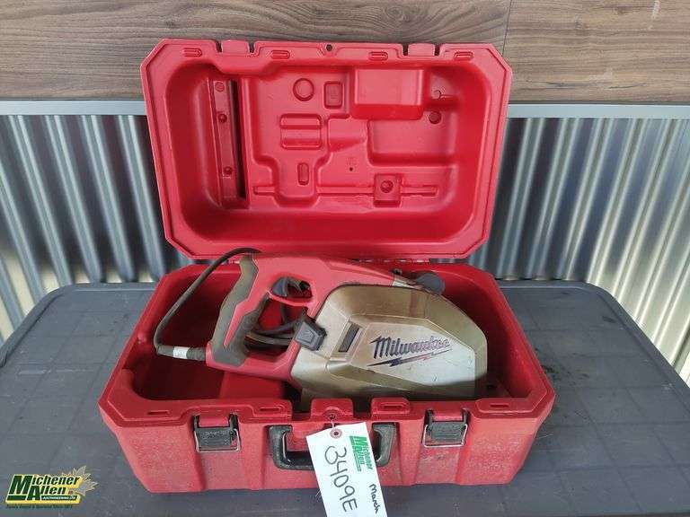 Milwaukee 8" (203 mm) Metal Saw Serial No. A35DD240500164 - Michener ...